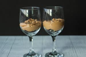 Boozy Chocolate Mousse for Two - The Teary Onion