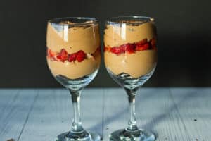 Boozy Chocolate Mousse for Two - The Teary Onion
